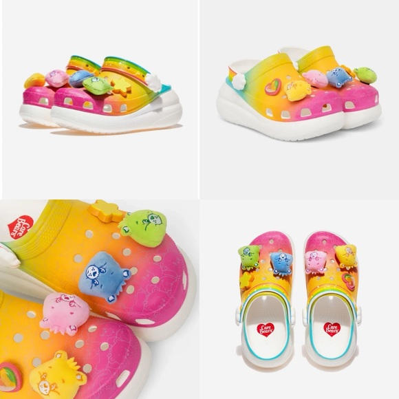 CROCS | Shoes | Nwt Crocs X Care Bears Crush Clog Light On Size W8m6 ...